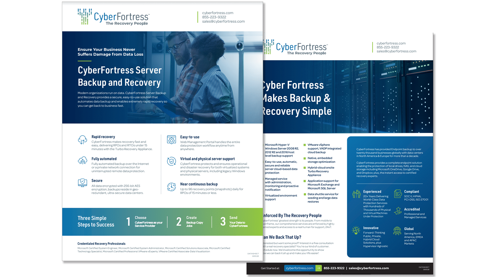 CyberFortress: Server Backup & Recovery for Linux & Windows