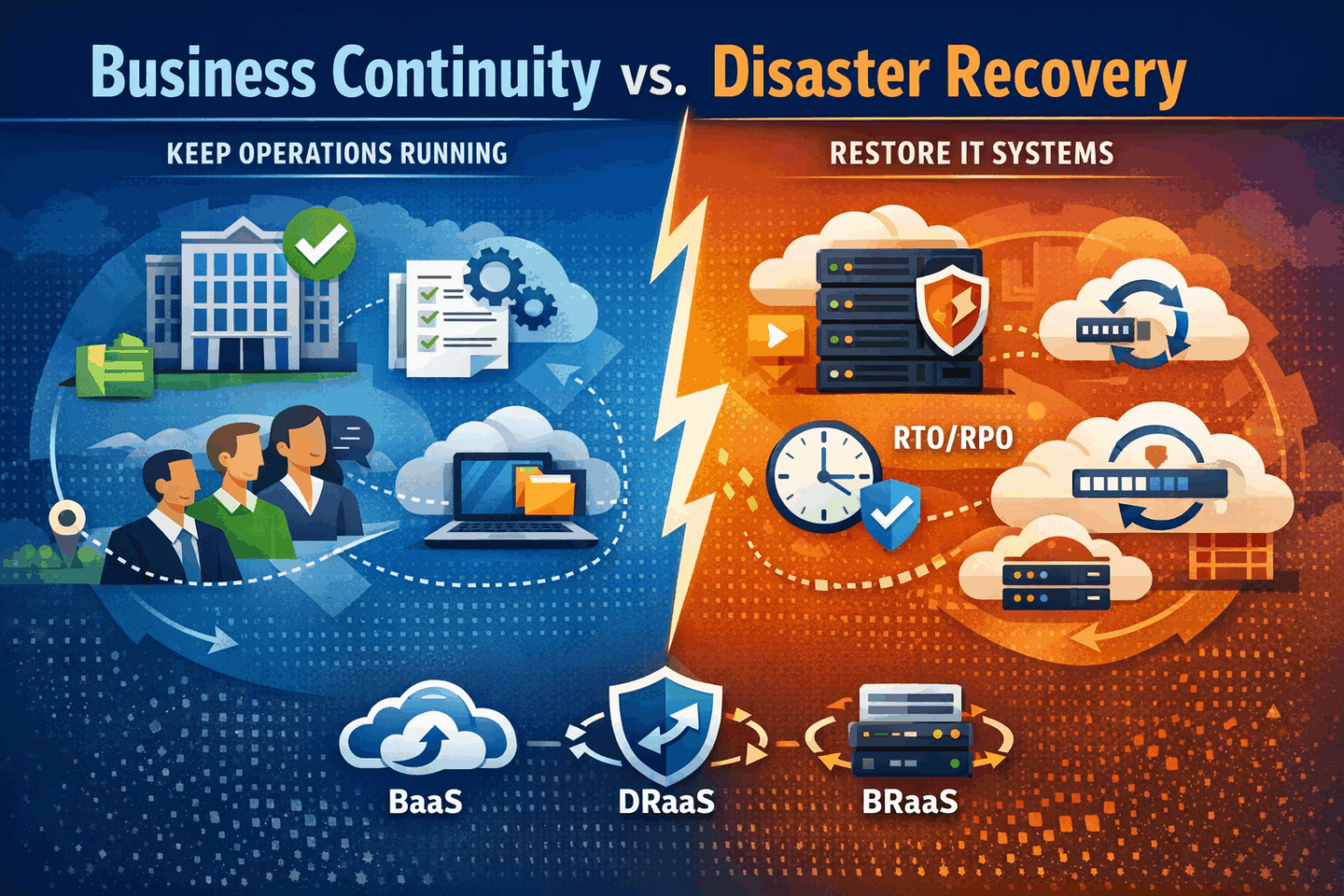 Business Continuity vs Disaster Recovery: Key Differences for IT Leaders